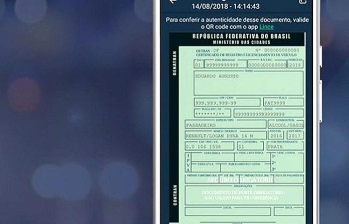 Ministério das Cidades lança documento veicular obrigatório digital ...