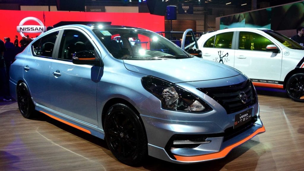 Nissan Versa S-Tech mostra traje esportivo - Lubes em Foco